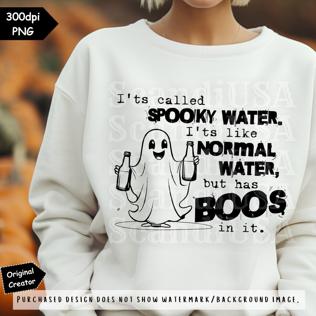 It's Called Spooky Water PNG It's Like Normal Water - Etsy