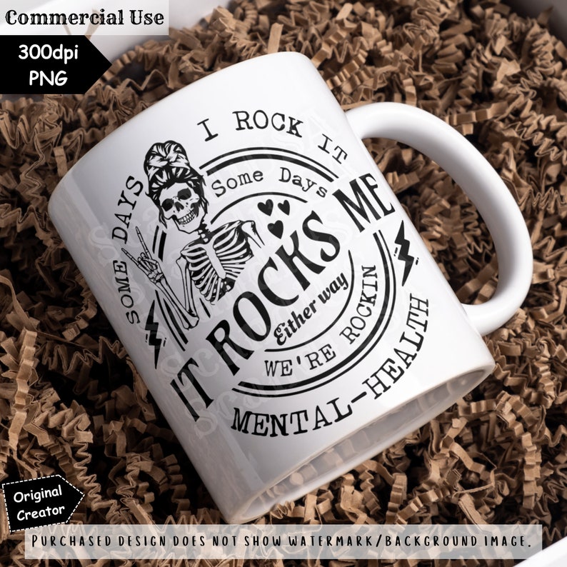 Rockin Mental Health PNG - We Rockin PNG - Mental Health - Survivor ...