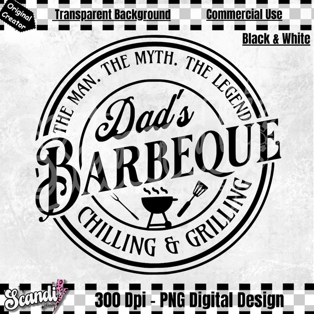 Dad's Barbeque PNG - Beer and BBQ Png - Grilling Png - Dad's Bar and ...