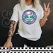 Cute Alien UFO Stay Weird Pixie PNG | Funny Clipart Trippy Alien ...