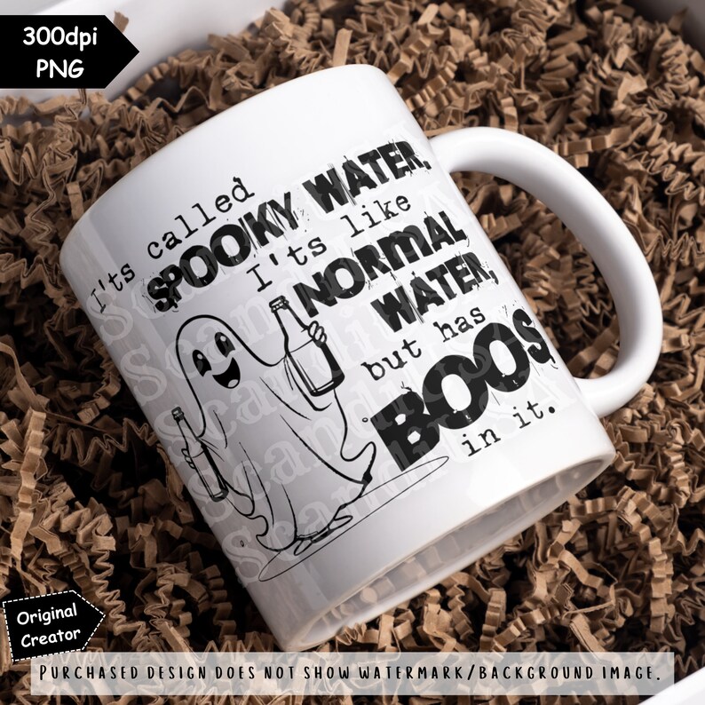 It's Called Spooky Water PNG It's Like Normal Water - Etsy