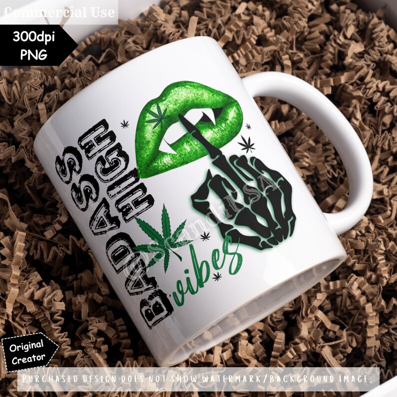 Badass High Vibes - PNG - Funny Weed Marijuana PNG - Weed Skeleton ...