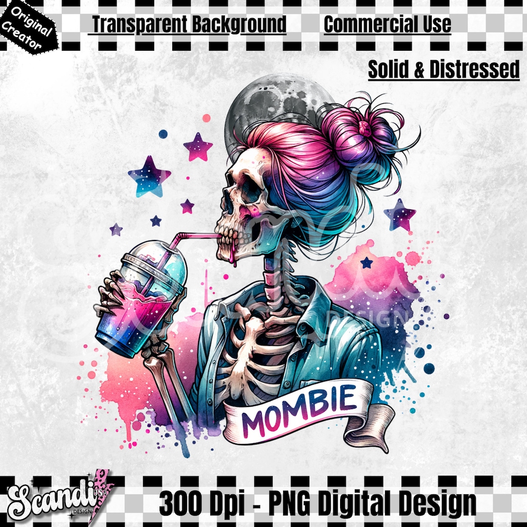 Mombie Sublimation Design | Funny Mom PNG | Mombie Shirt | Zombie ...