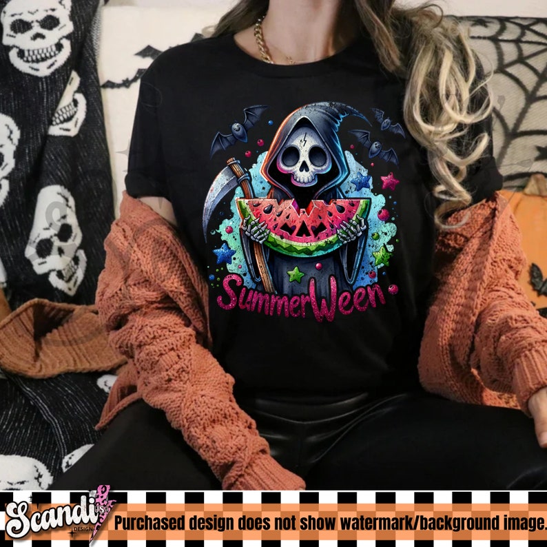 Cute Summerween Clipart | Spooky Summer Halloween Sublimation ...