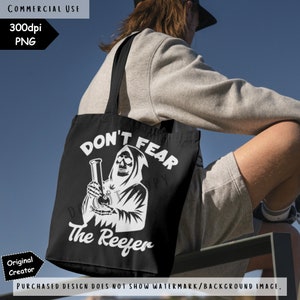 Grimm Reaper PNG | Don't Fear the Reefer | Halloween Shirt | Skeleton ...