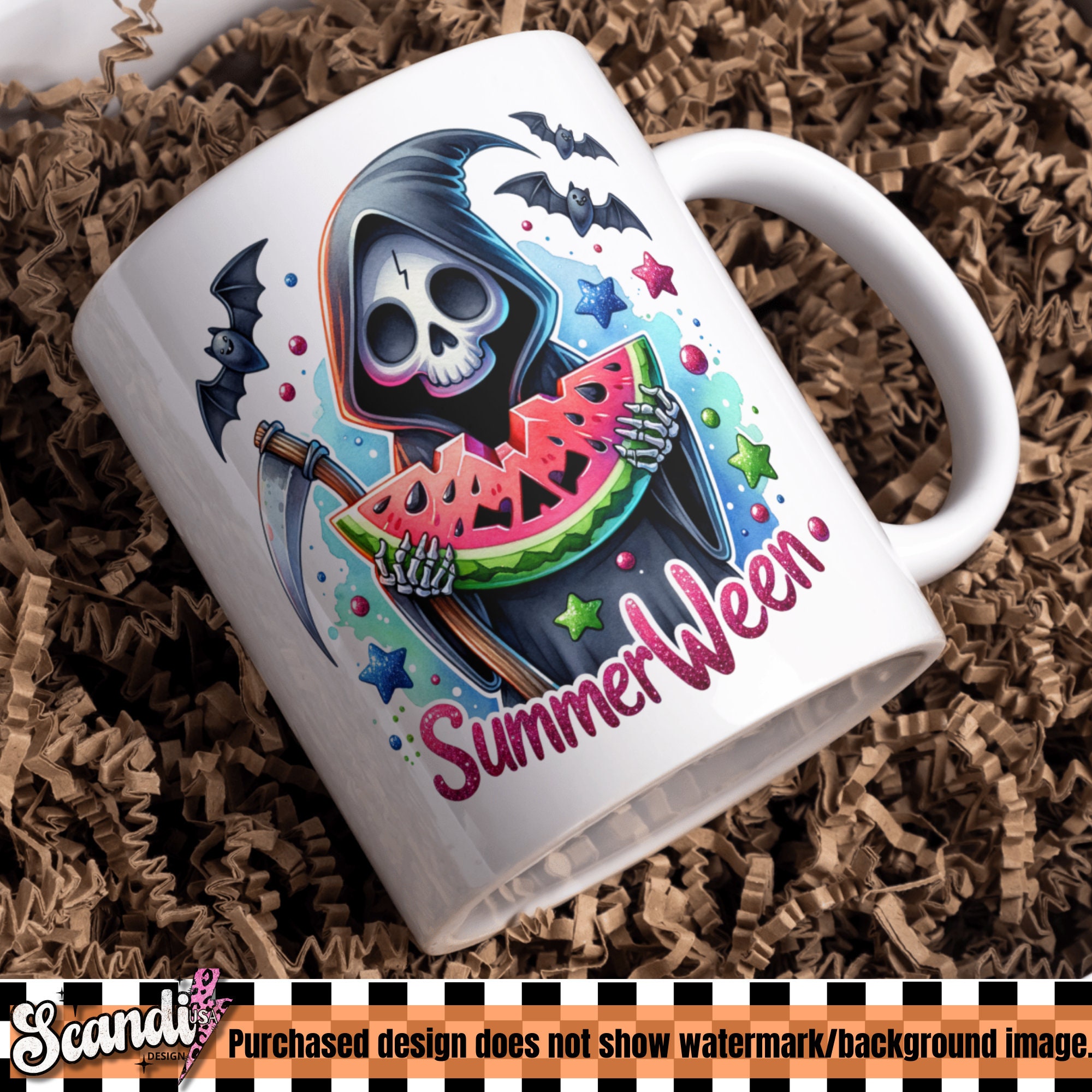 Cute Summerween Clipart | Spooky Summer Halloween Sublimation ...