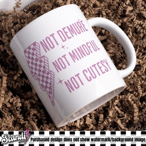 Not Demure, Demure Funny, Demure Png, Funny Demure Mindful, Not ...