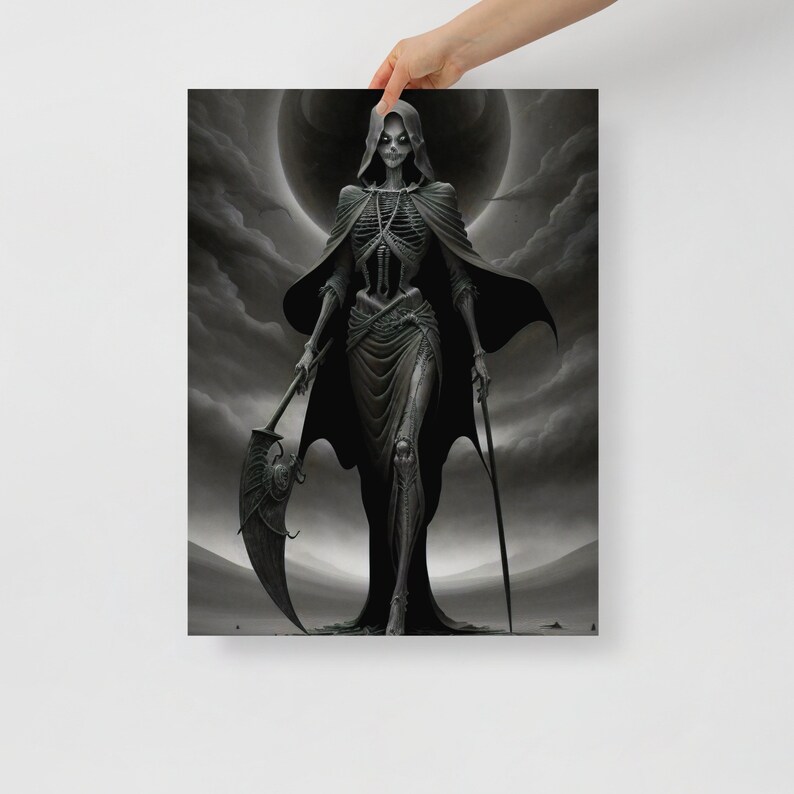 Dark Reaper Poster - Etsy
