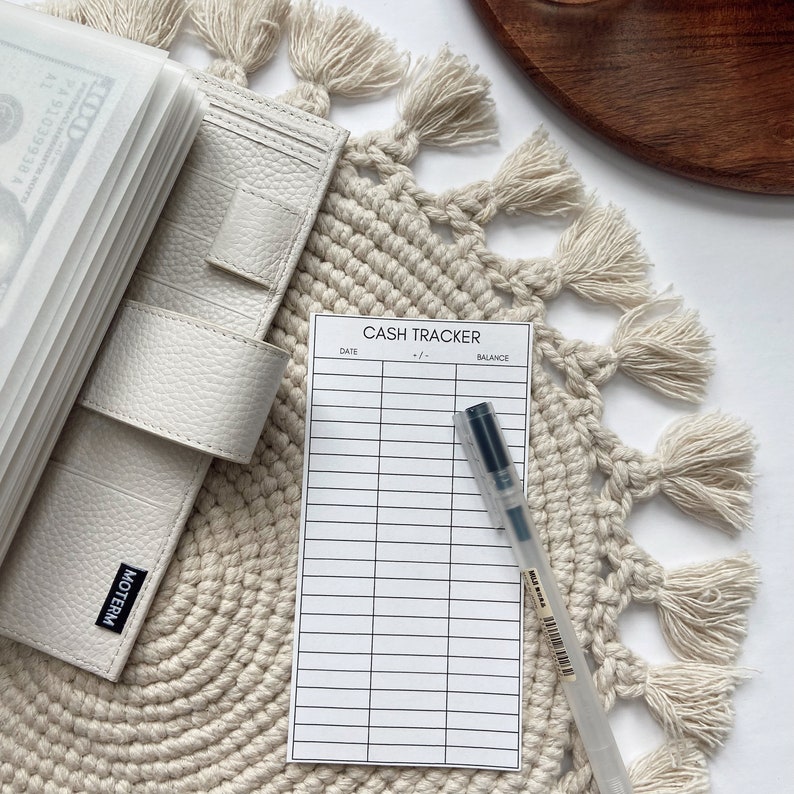 Printable Cash Envelope Tracker A6/personal Size Digital - Etsy