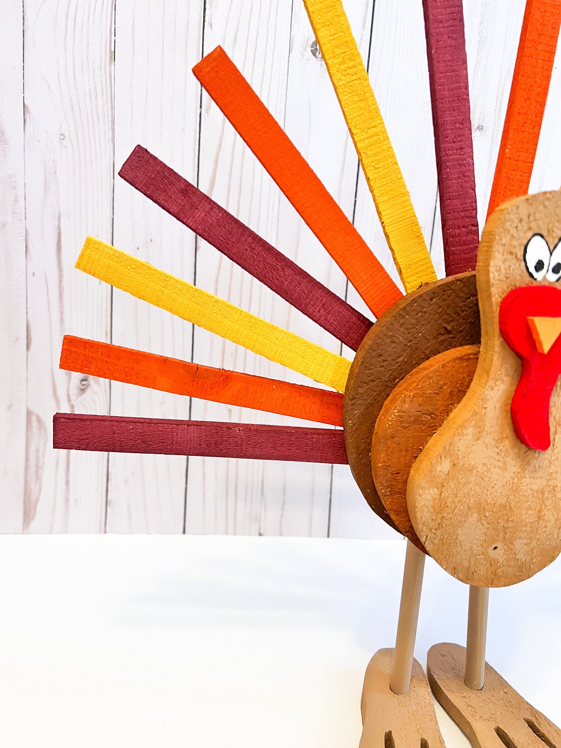 Wood Turkey Decor, Thanksgiving Turkey, Thanksgiving Decor, Wood Turkey ...