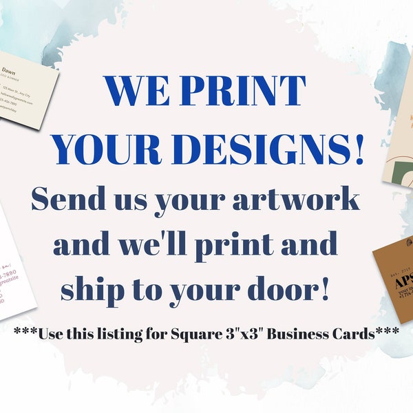 3x3 Custom Stickers Square - Etsy