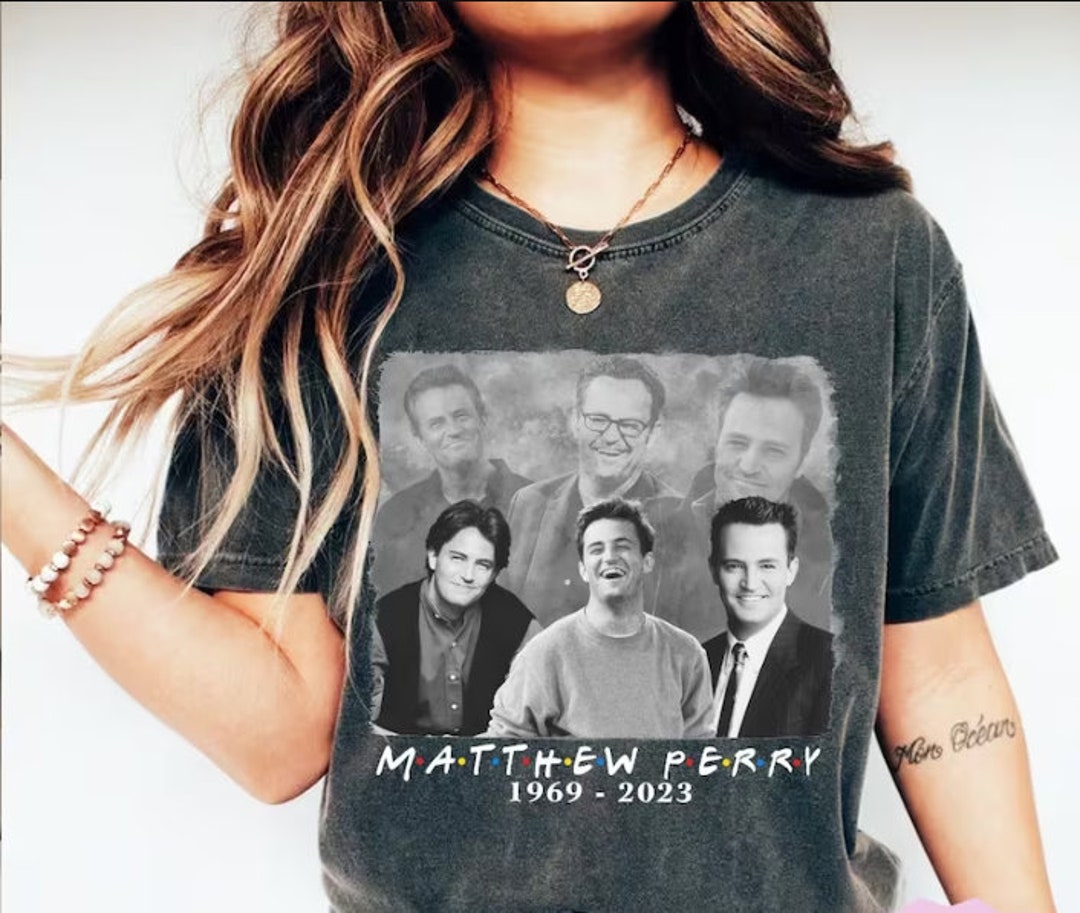 RIP Matthew Perry Shirtrip Chandler Bing Friends Tshirt - Etsy