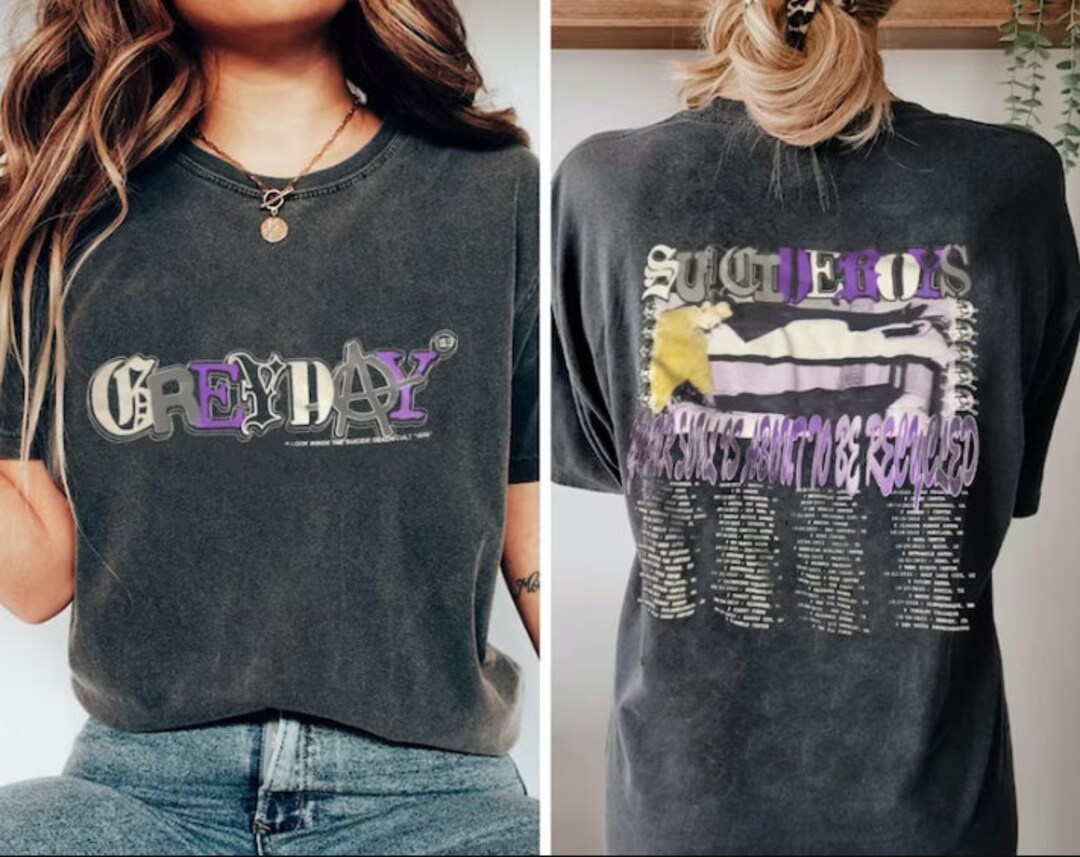Greyday Tour 2023 City Morgue Tshirt Grey Day Tour Shirt - Etsy