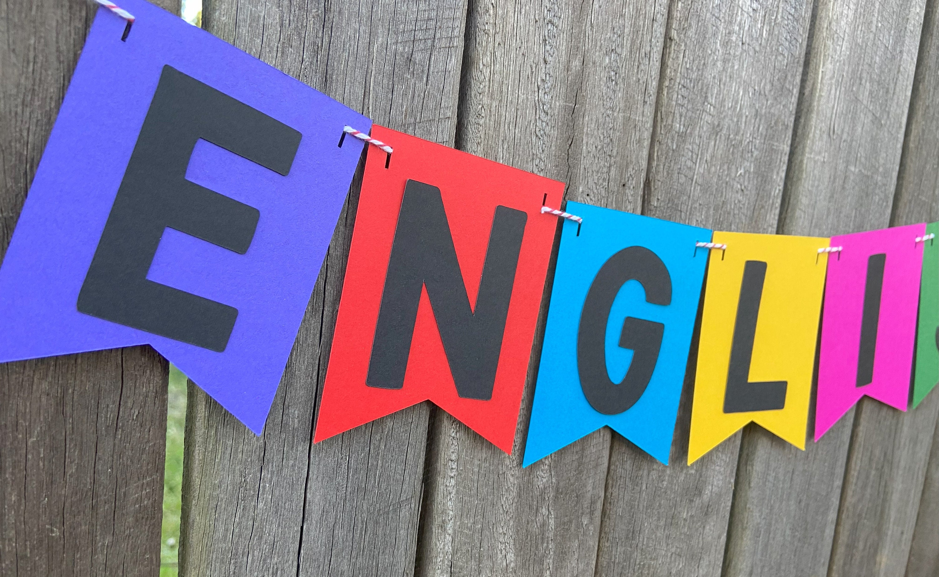 1 PACK Classroom Subject Title Banner, Learning Wall Title, Bulletin ...