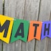 1 PACK Classroom Subject Title Banner, Learning Wall Title, Bulletin ...