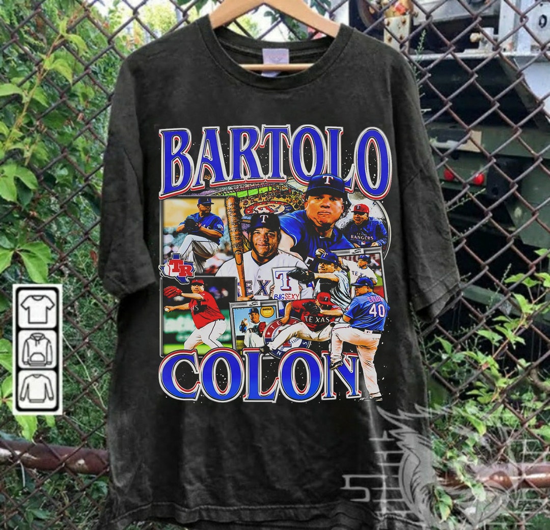 Bartolo Colon Baseball Shirt 90s Vintage X Bootleg Style Rap - Etsy