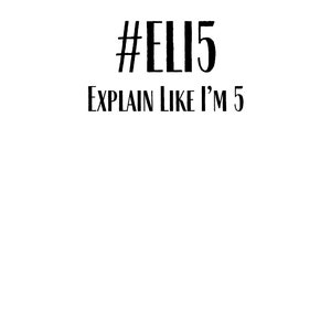 Explain Like I'm 5 SVG Cut File - #ELI5 - DIY Crafting Fun! - Etsy