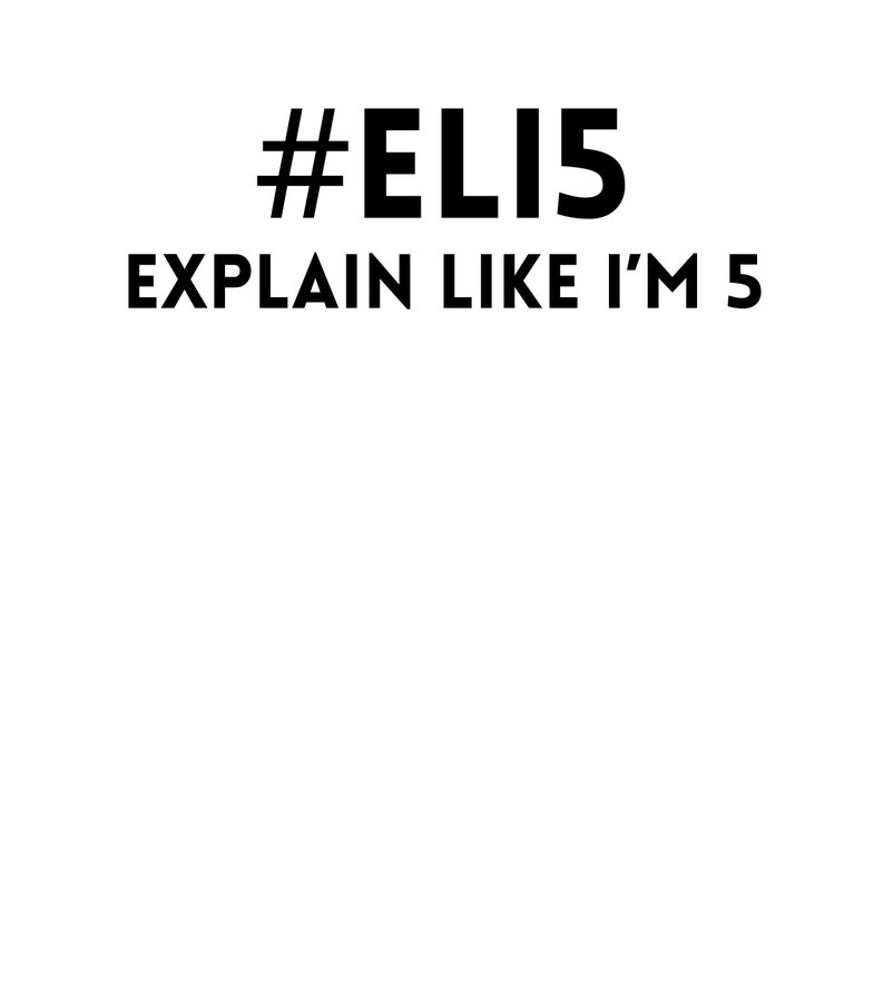 Explain Like I'm 5 SVG Cut File - #ELI5 - DIY Crafting Fun! - Etsy