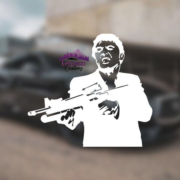 Scarface Decal - Etsy