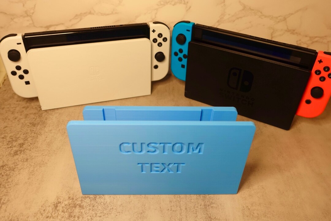 Customizable Dock Holder for Nintendo Switch - Original & OLED Models ...