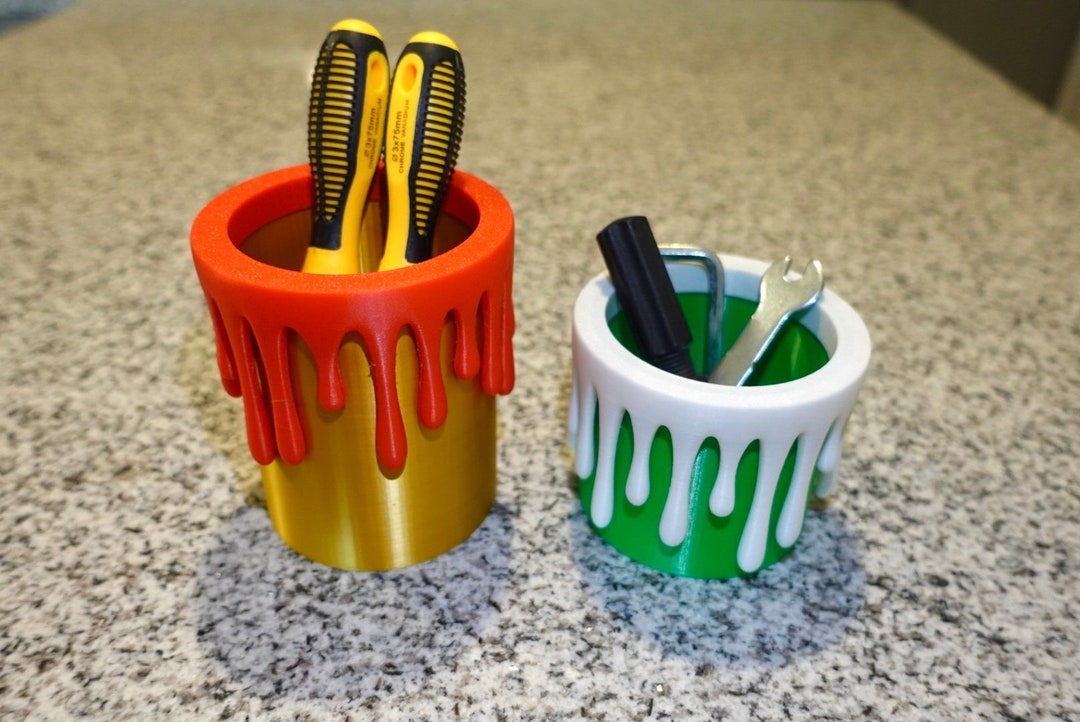 Slime Drip Desk Organizer: Playful yet Practical Desk Accessory for ...