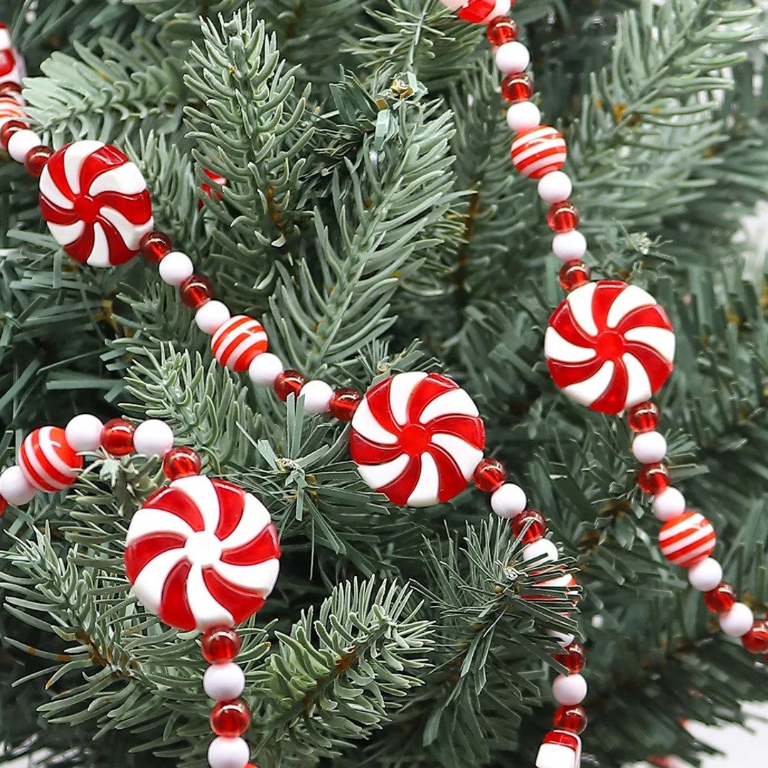 3M Colorful Candy Pendant Christmas Style Sweets Beads String - Etsy