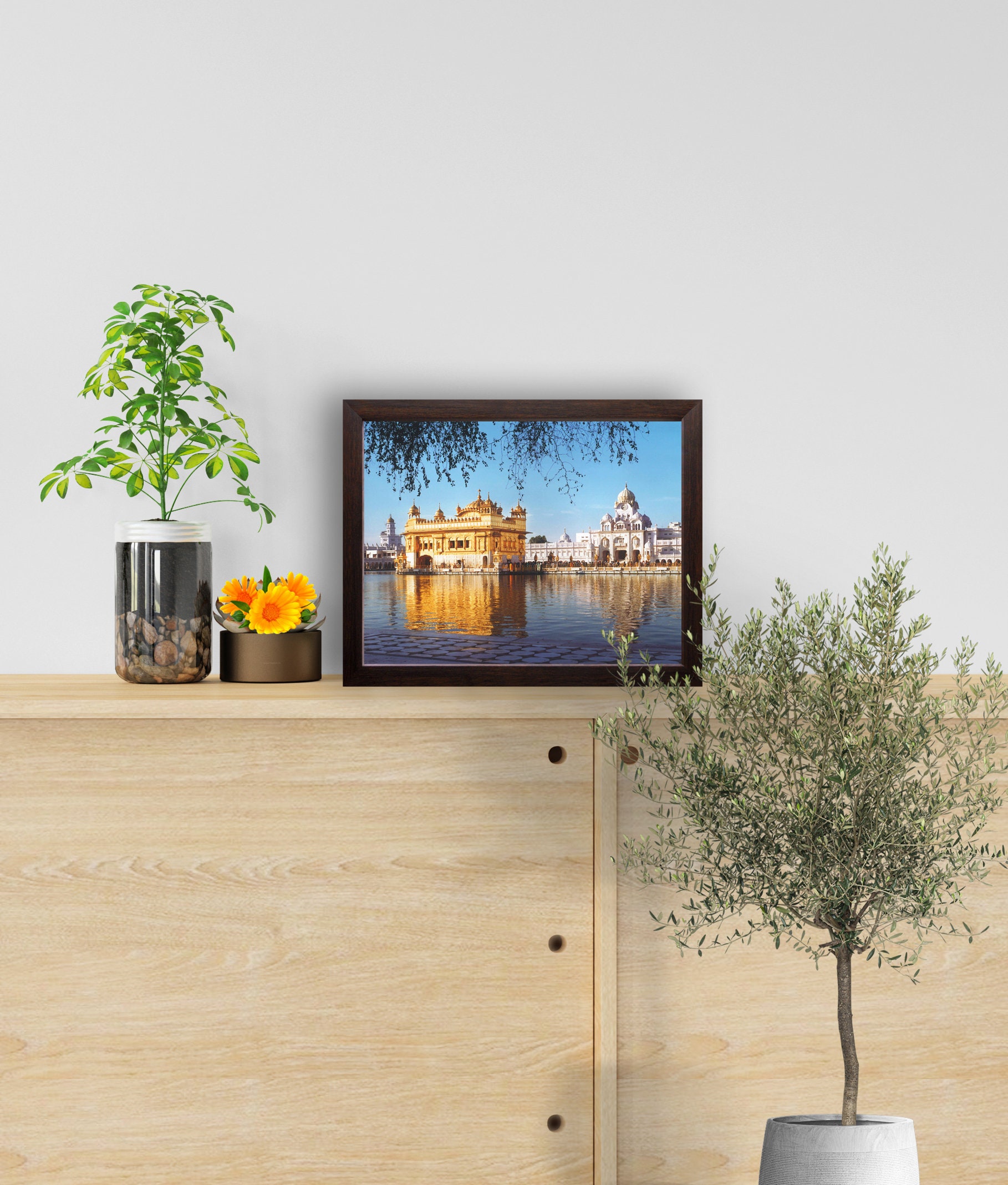 Golden Temple of Amritsar, HD Printed Religious & Wall Decor Painting ...