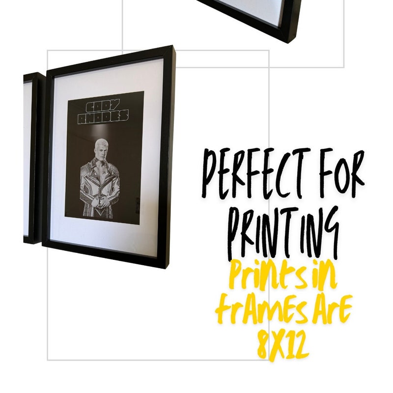 Cody Rhodes Poster - Etsy UK