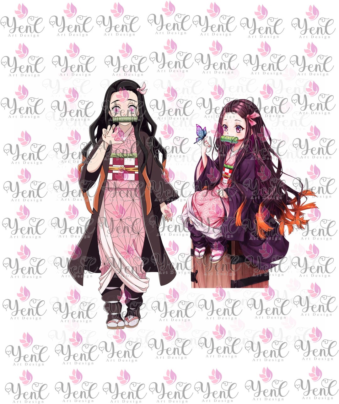 Anime Digital Png - Etsy