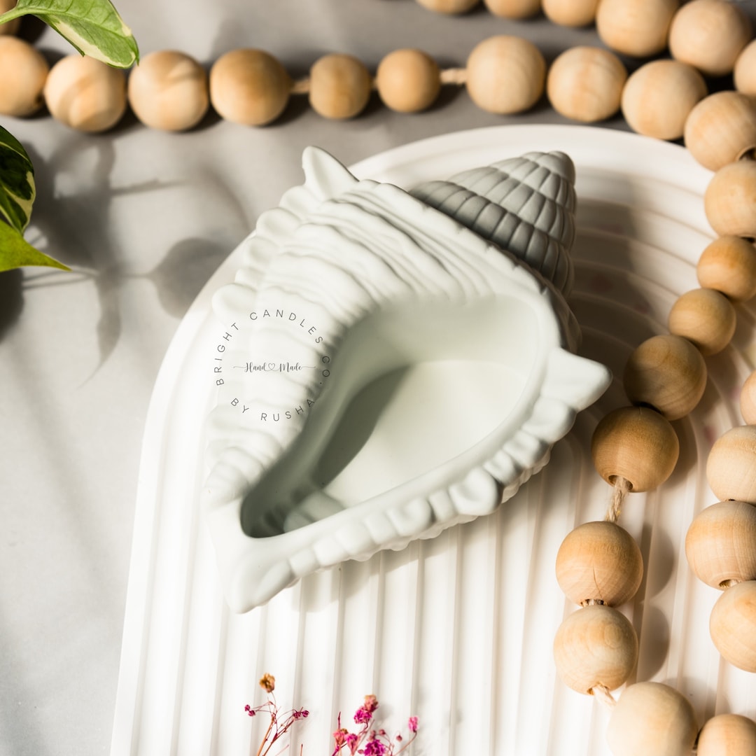 Seashell Trinket Tray | Concrete Shell Tray | Seashell Tray | Trinket ...