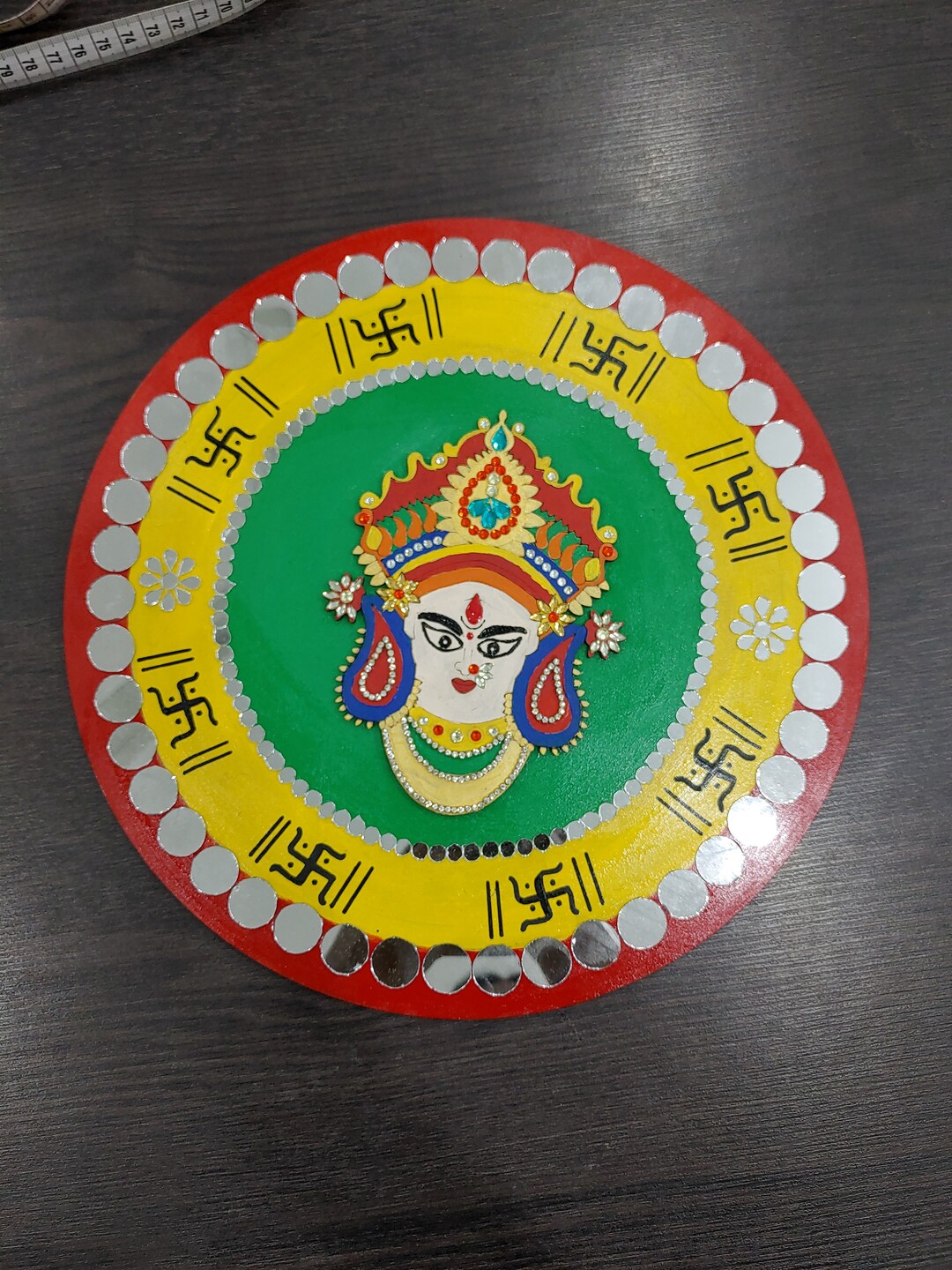 Maa Durga Wall Hanging for Pooja and Living Room Hand - Etsy