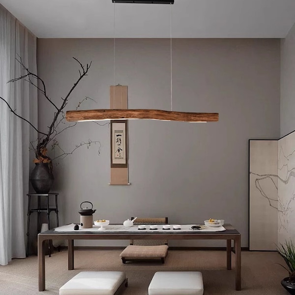 Japanese Ceiling Light - Etsy