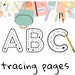 Trace It, Write It, Learn It. Kids Learning Prints, Home Education ...