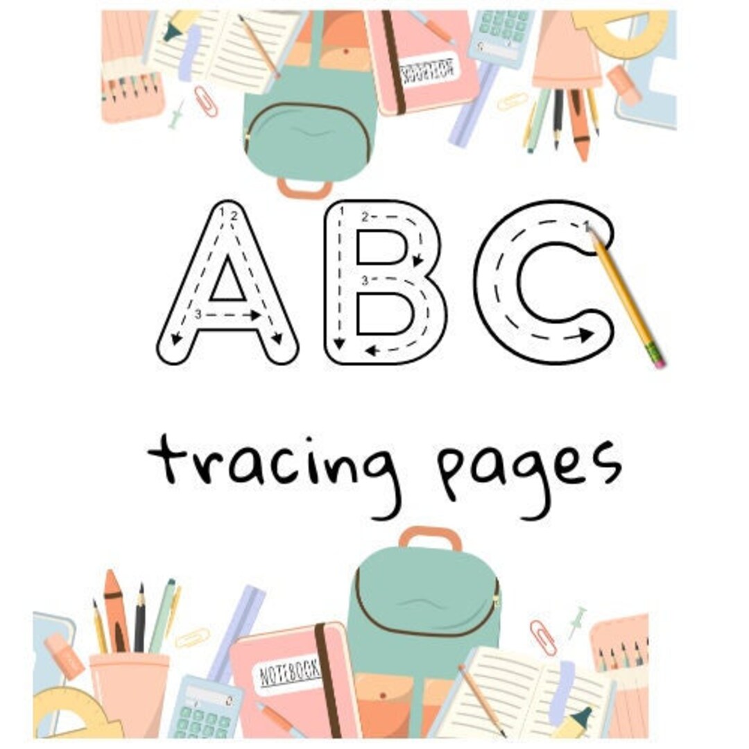 Trace It, Write It, Learn It. Kids Learning Prints, Home Education ...