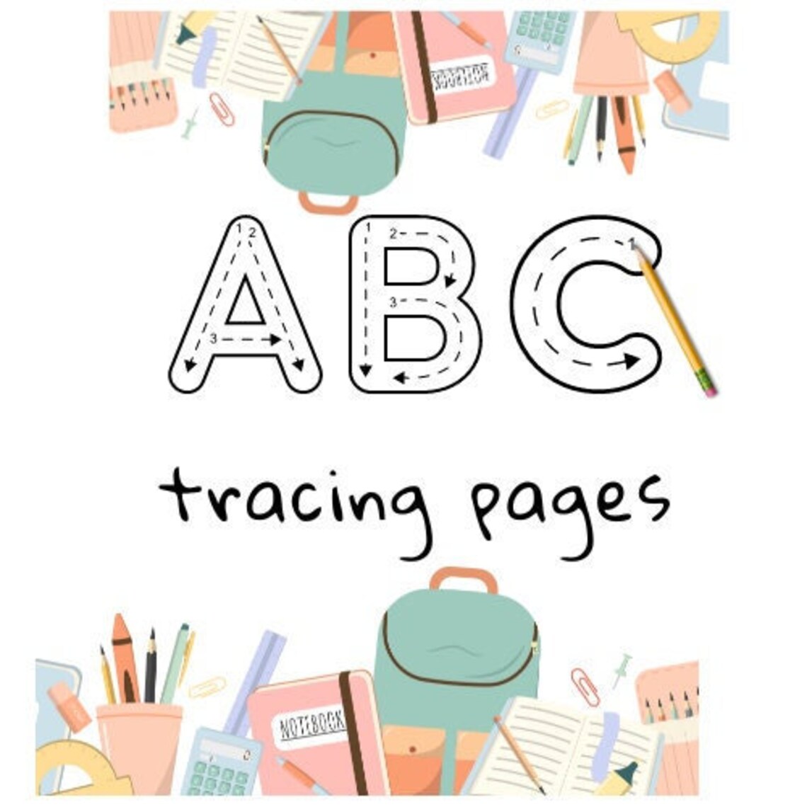 Trace It, Write It, Learn It. Kids Learning Prints, Home Education ...