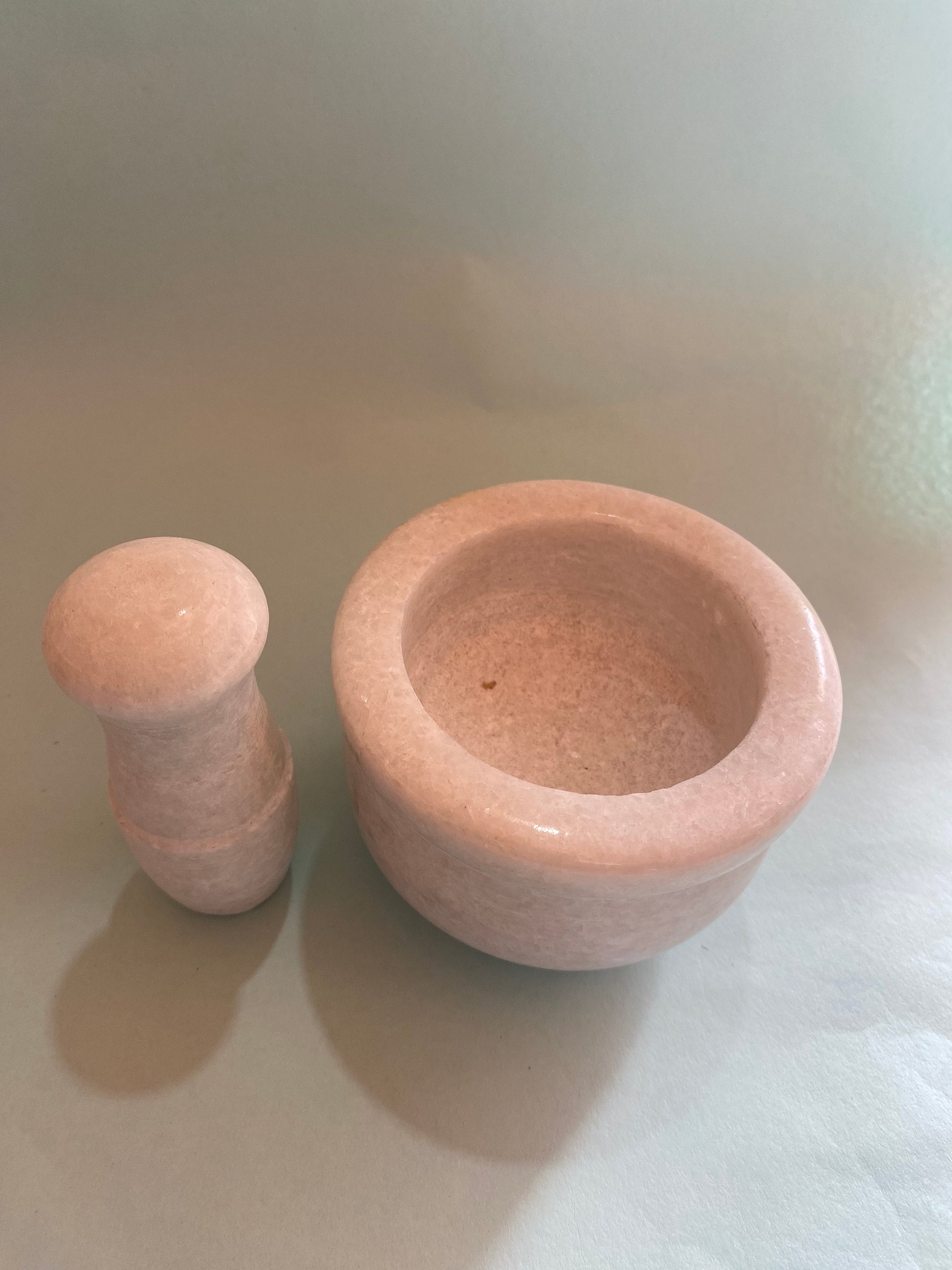 Marble Mortar and Pestle, Kitchen Cooking Utensils, Natural Stone ...