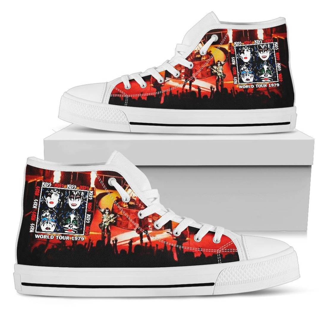 Kiss Band Shoe Kiss Band High Top Shoes High Top Shoes - Etsy