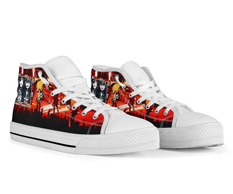 Kiss Band Shoe Kiss Band High Top Shoes High Top Shoes - Etsy