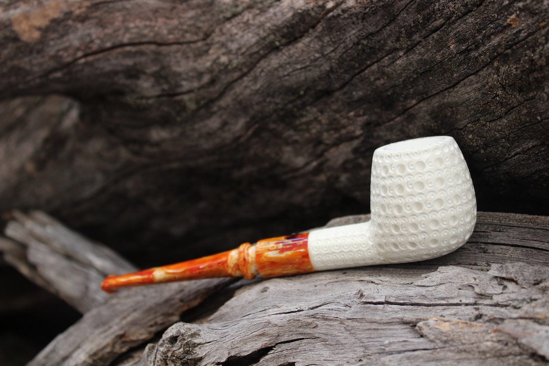 Special Meerschaum Pipe,pipe Design,unique Pipe,premium,vintage Style ...