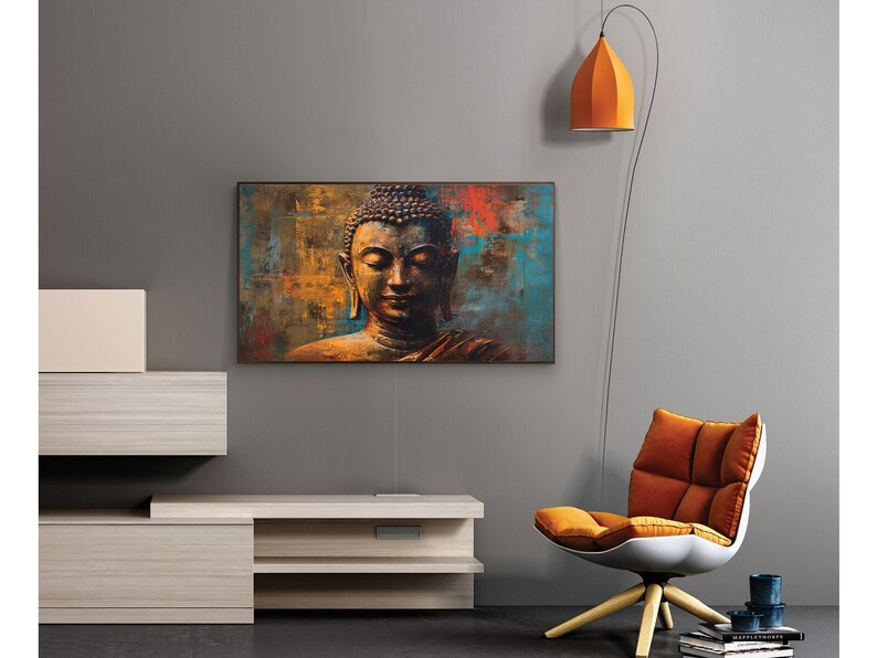 Samsung Frame TV Art Buddha, 4K Buddhism Samsung Frame Art Tv, Buddha ...