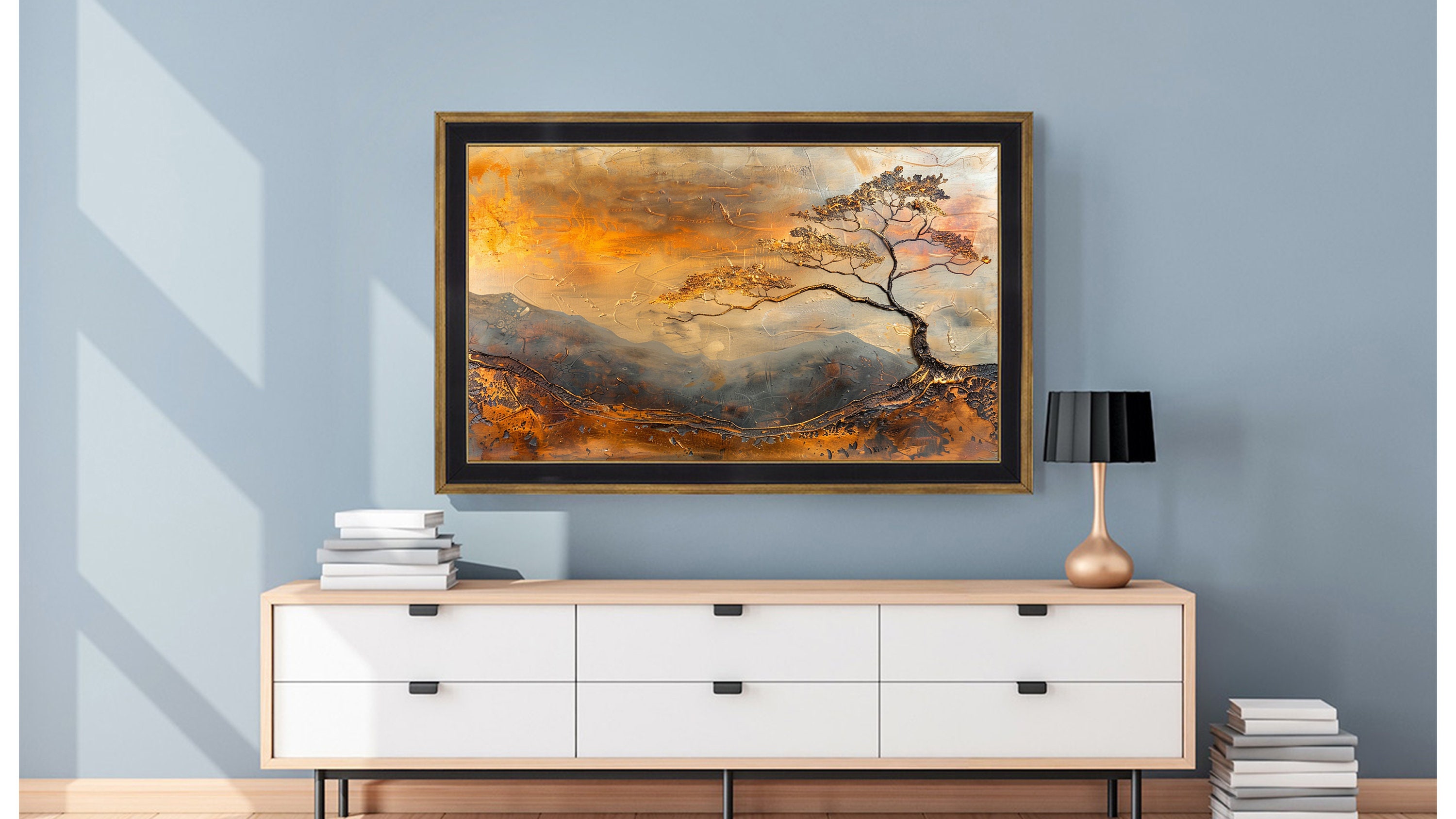 Samsung Frame TV Art Modern Texture Painting for Frame Tv,abstract ...