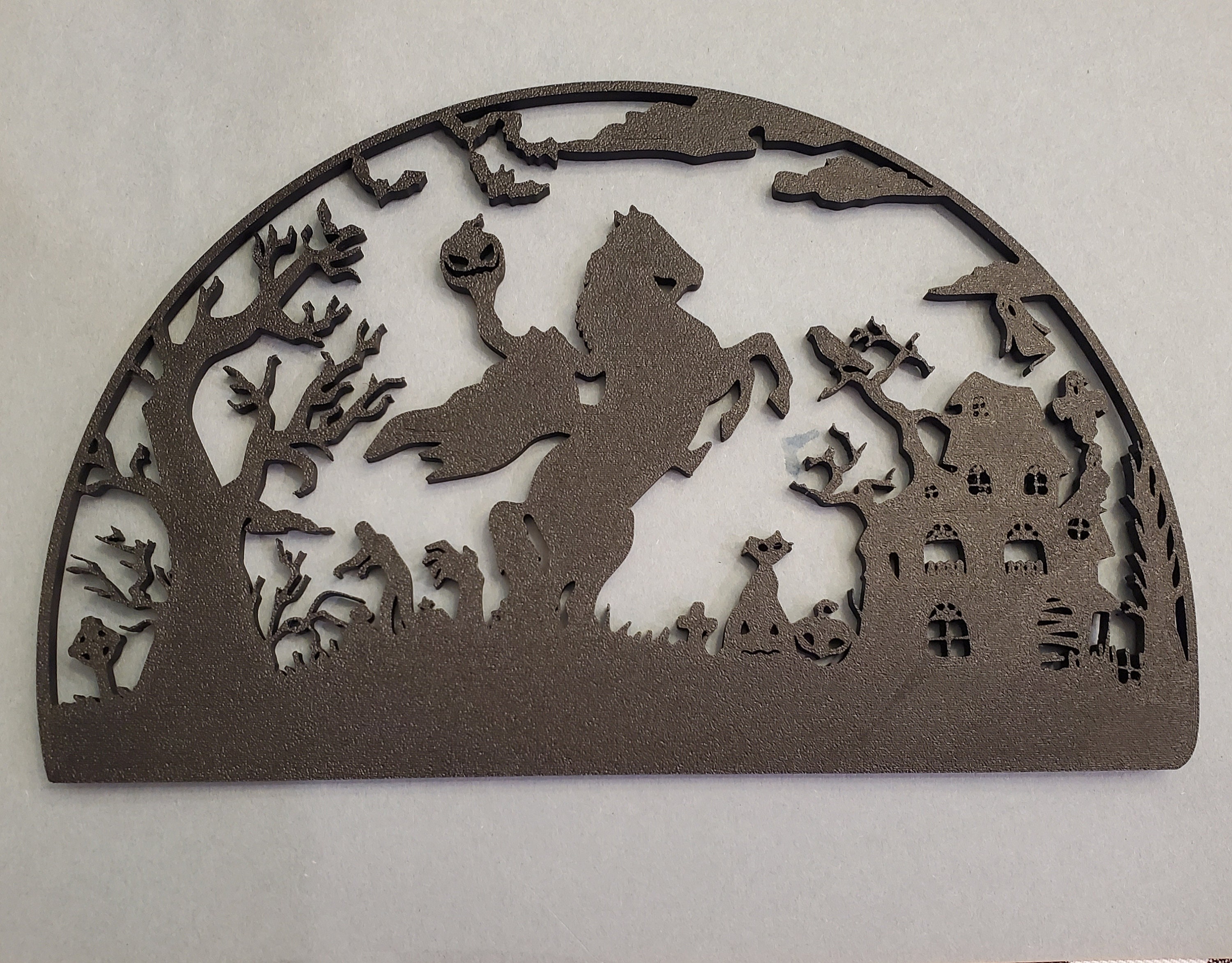 Headless Horseman Door Decoration - Etsy