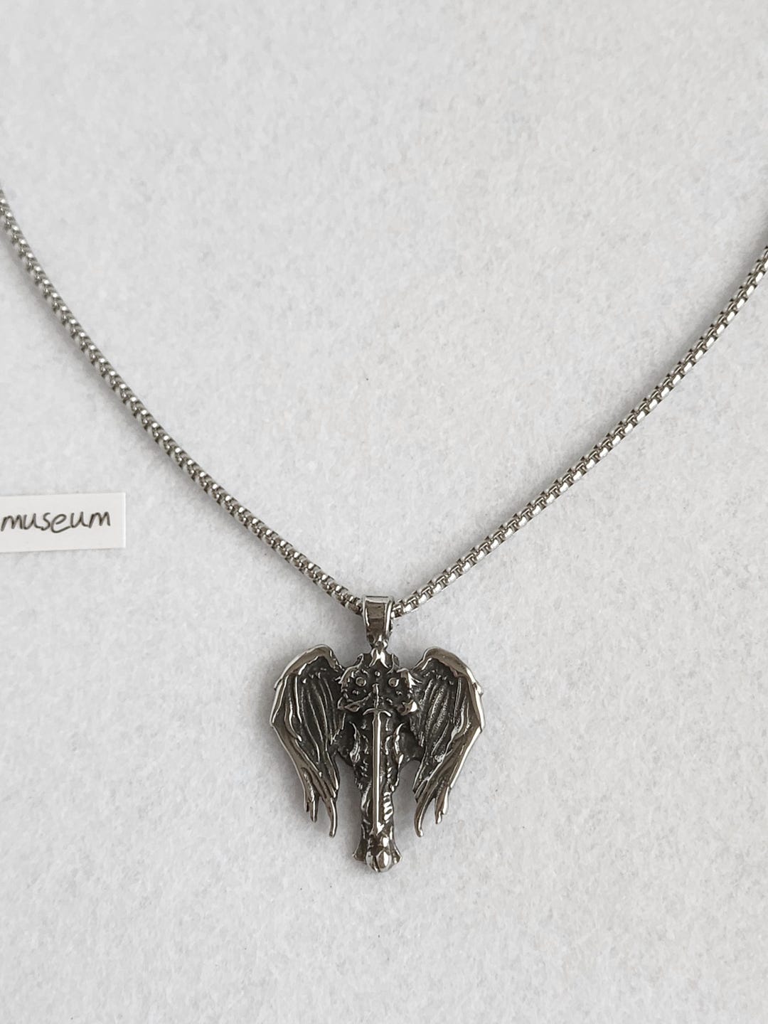 Archangel Necklace / Archangel Pendant / Archangel Iron Jewelry ...
