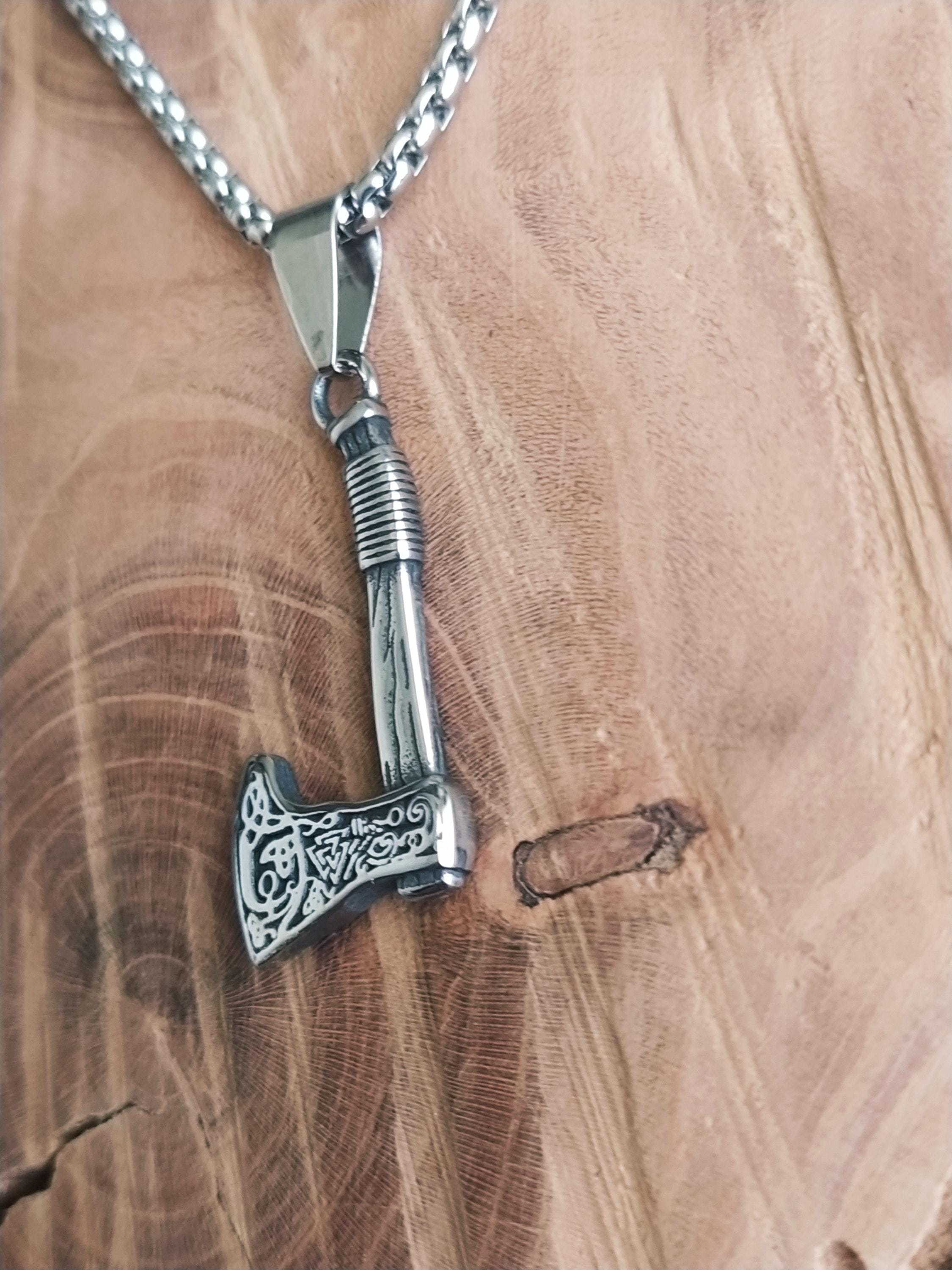 Axe Necklace / Viking Axe Pendant / Viking Axe Necklace / Viking ...