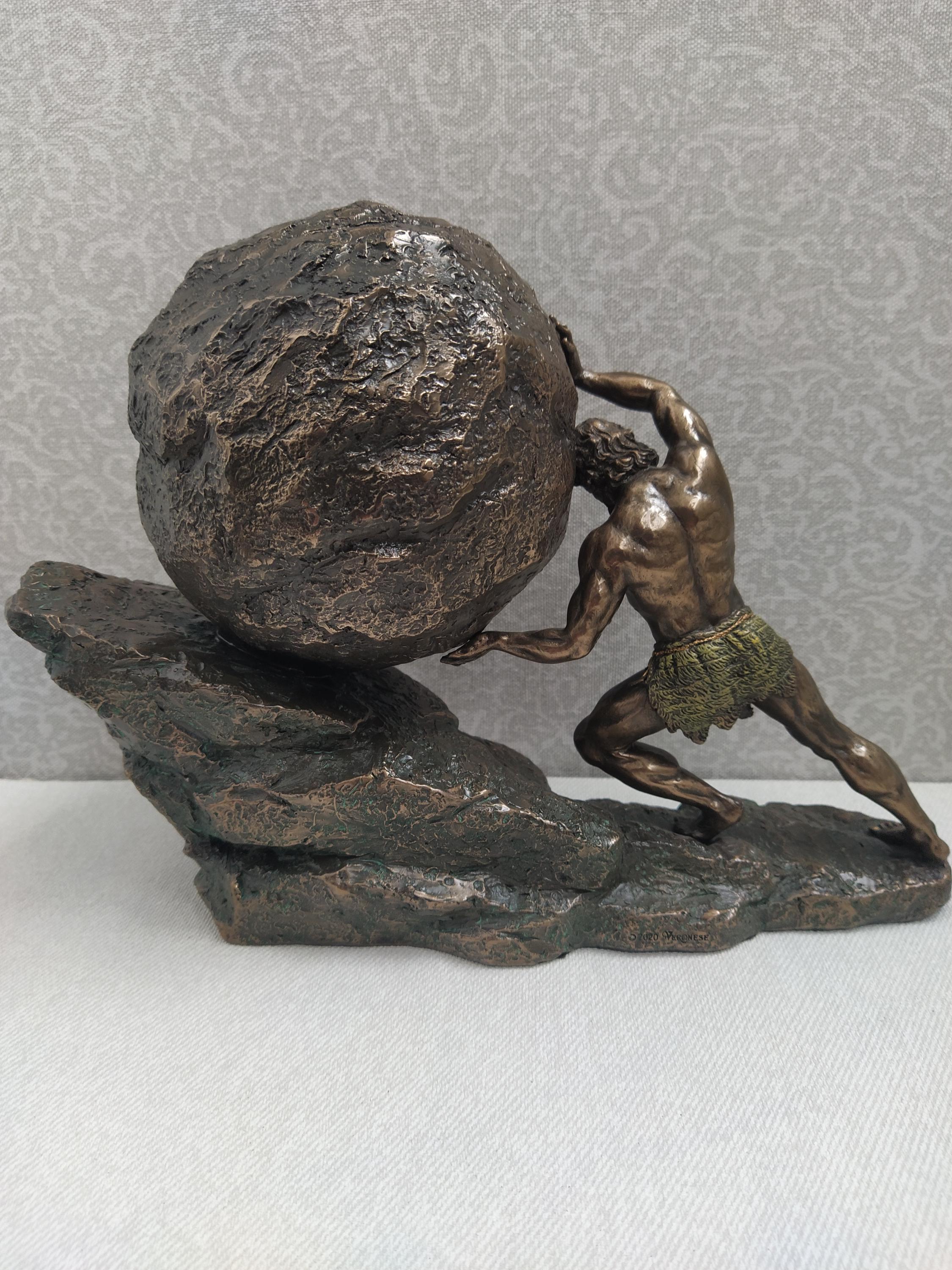 Sisyphus / Sisyphus figurine / Sisyphus Statue / Minimal Antike ...