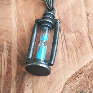Hourglass Necklace / Stainless Steel / Hourglass / Hourglass Pendant ...