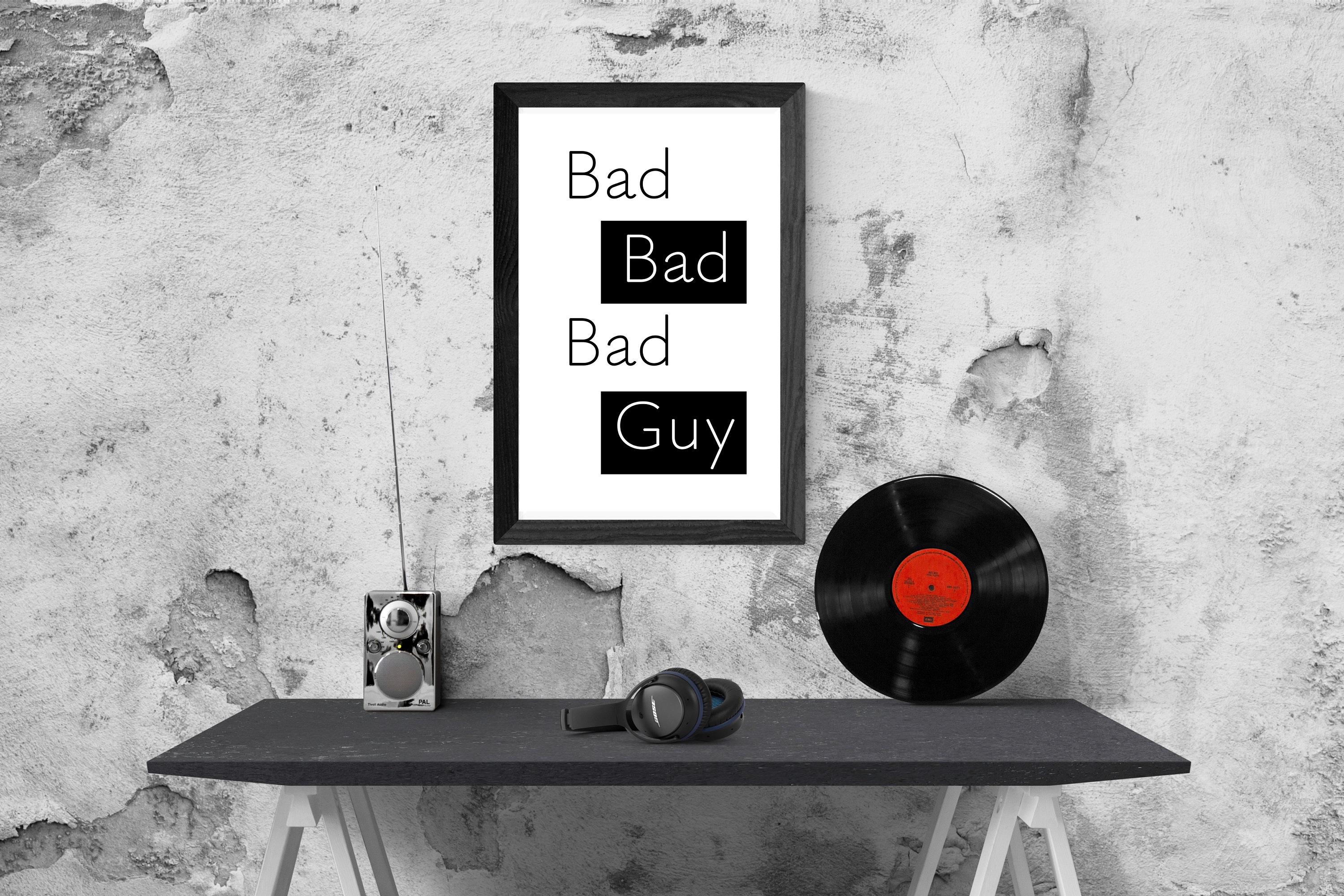 Bad Guy Posterminimalist Posterposter for Boyegoist - Etsy