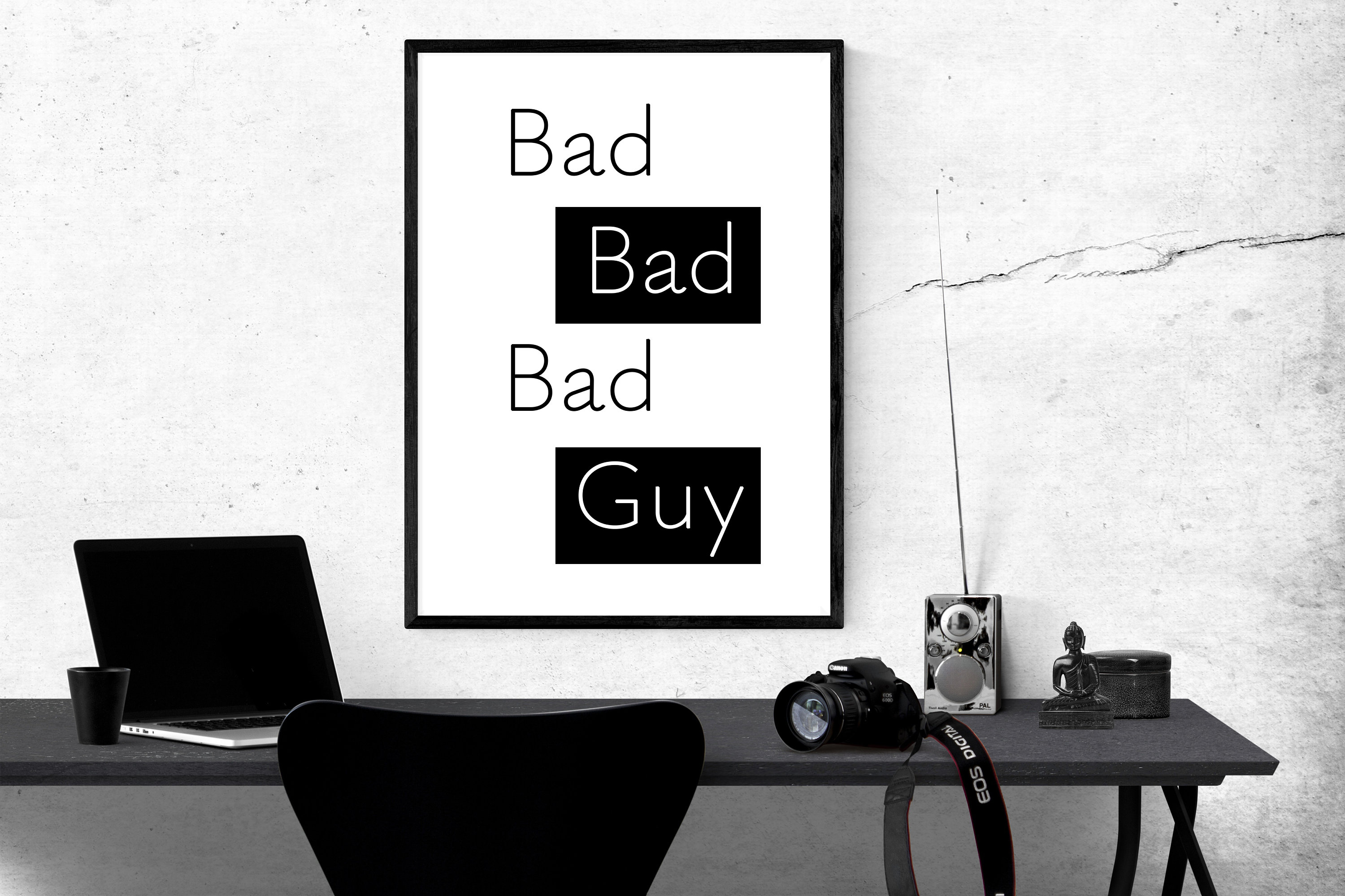 Bad Guy Poster,minimalist Poster,poster for Boy,egoist Poster,poster ...