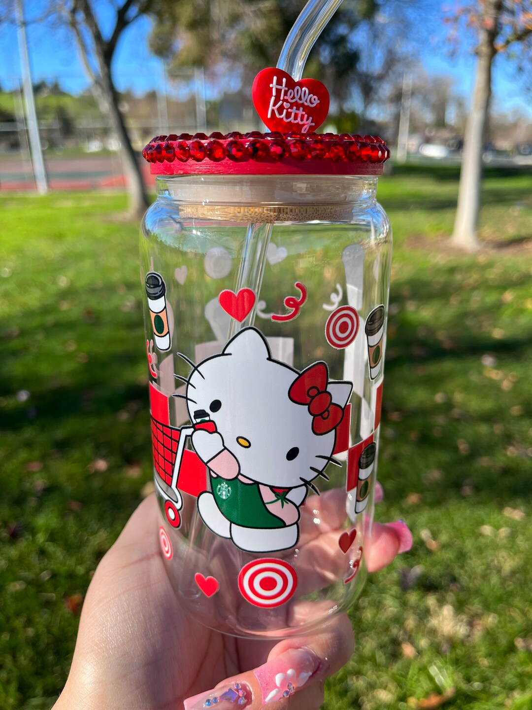 Cute Target Hello Kitty Libbey Cup - Etsy