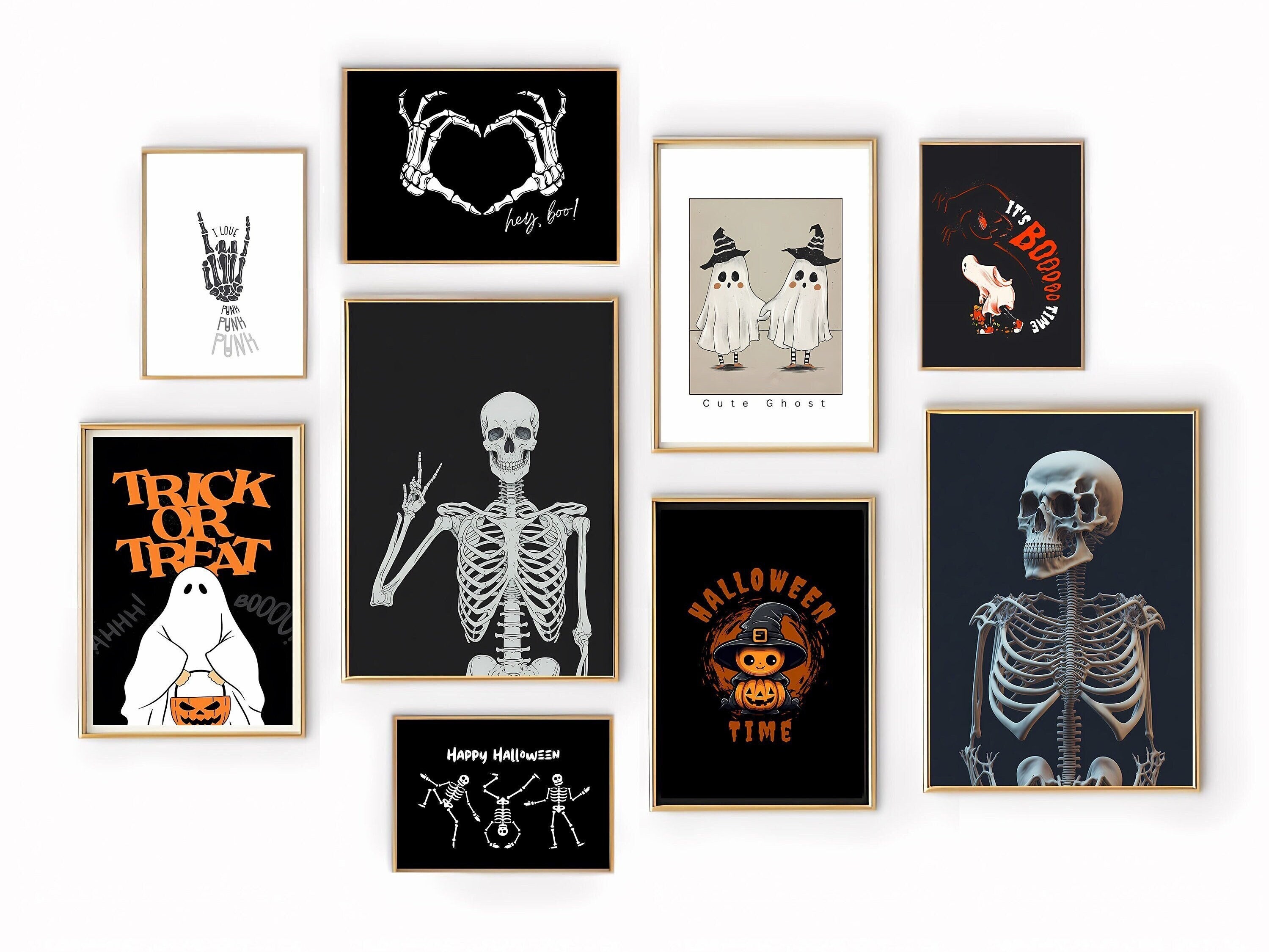 Halloween Prints 25 HALLOWEEN PRINTABLES Spooky Halloween Printable ...